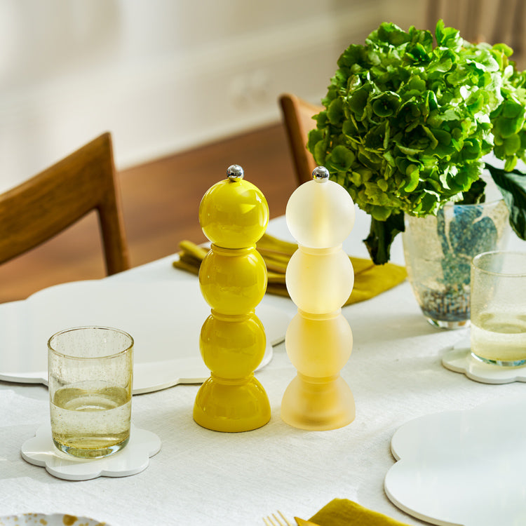 Yellow Salt & Pepper Grinders | Yellow Salt & Pepper Mills – Addison ...