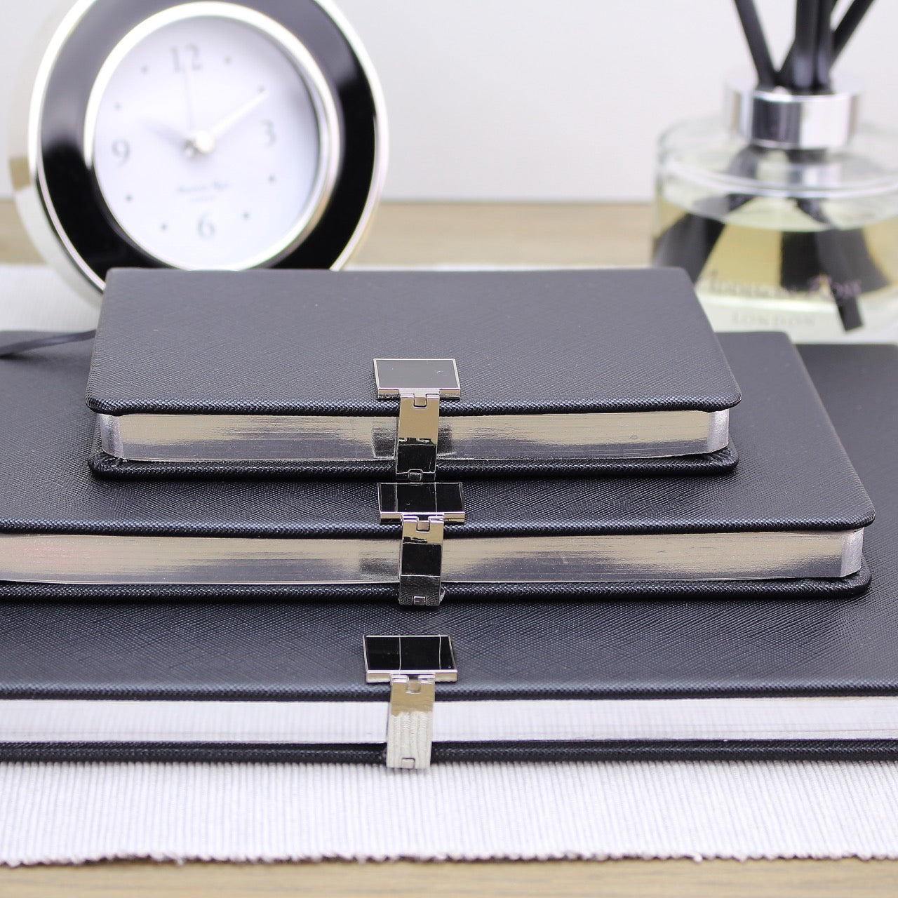 Notebooks: Silver Edged – Addison Ross Ltd USA