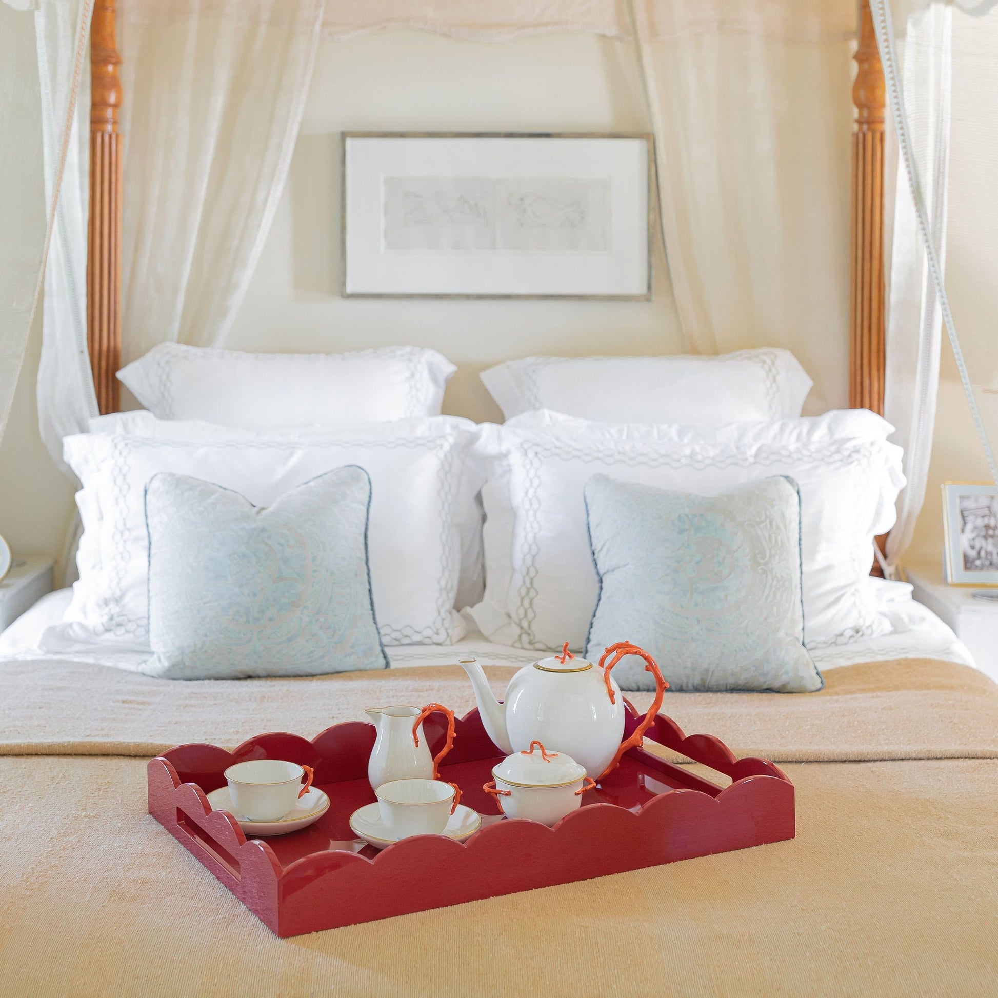 lacquer ottoman tray