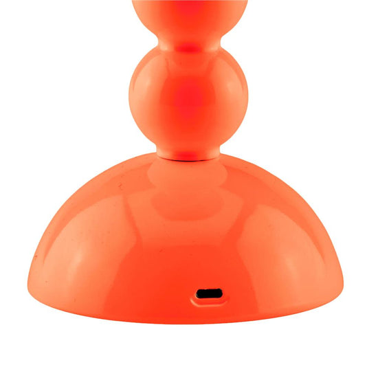 Orange Lacquer Rechargeable Bobbin LED Lamp – Addison Ross Ltd USA