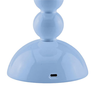 Pale Denim Lacquer Rechargeable Bobbin LED Lamp – Addison Ross Ltd USA