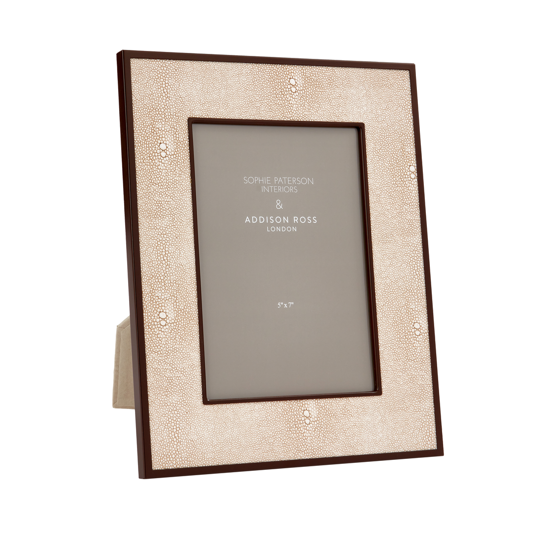 Ecru Faux Shagreen & Bronze Photo Frame – Addison Ross Ltd USA