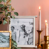 Acrylic & Silver Pillar Photo Frame – Addison Ross Ltd USA