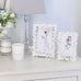 Silver & White Flower Frame – Addison Ross Ltd USA