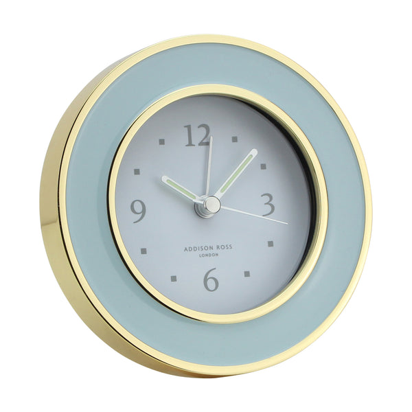 Powder Blue & Gold Alarm Clock – Addison Ross Ltd USA