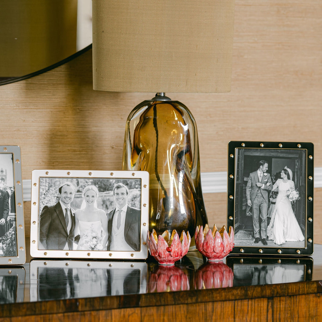 Luxury Gold Trim Enamel Photo Frames - 4x6, 5x7, 8x10 | Addison Ross ...